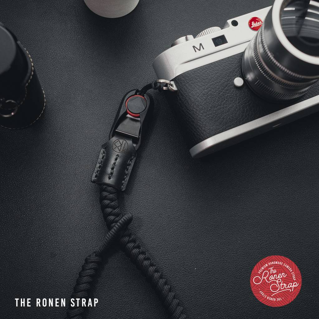 Black Ular Handmade Paracord Camera Strap with Quick Release (For ...