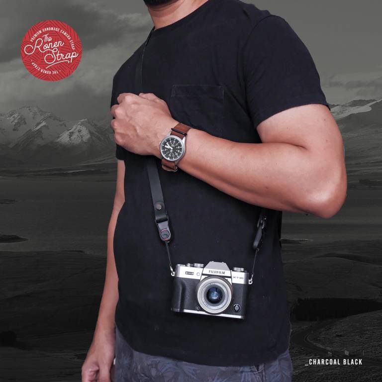 Premium handcrafted Leather Camera Strap with Quick release