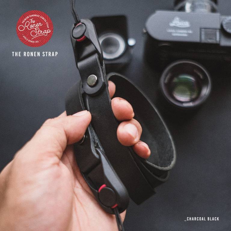 Premium handcrafted Leather Camera Strap with Quick release
