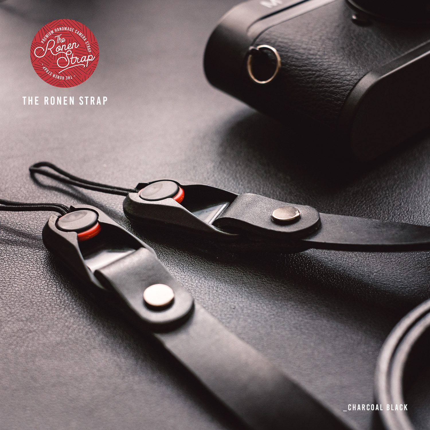 Premium handcrafted Leather Camera Strap with Quick release