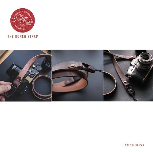 Premium Handcrafted leather camera strap with Quick Release Buckle ...