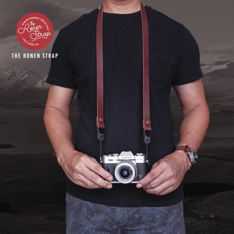 Premium Handcrafted leather camera strap with Quick Release Buckle ...